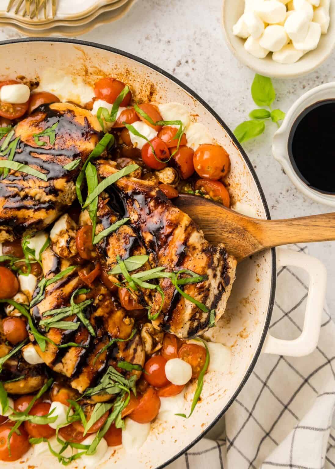 Caprese Chicken | Living Chirpy