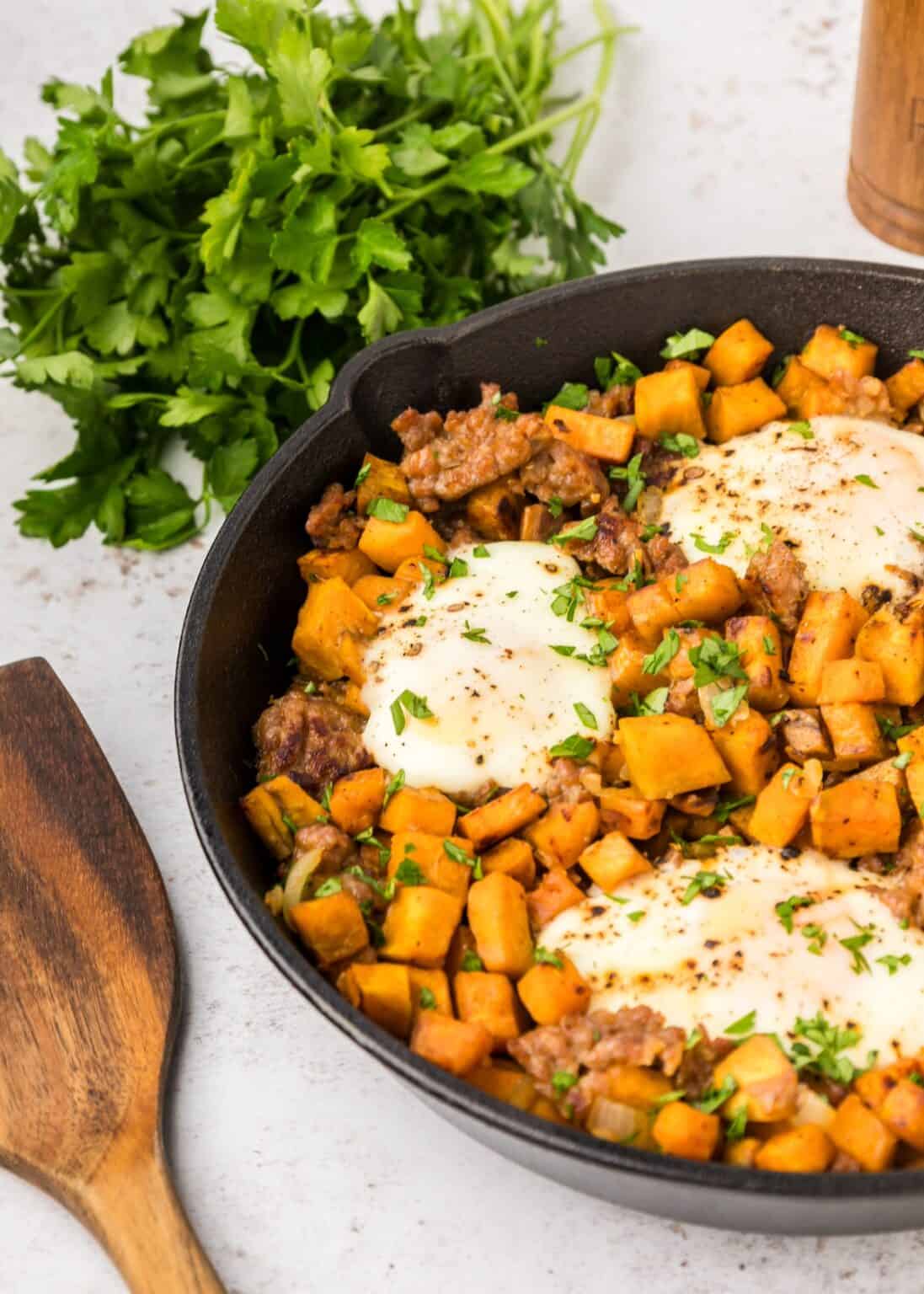 Sweet Potato Hash | Living Chirpy