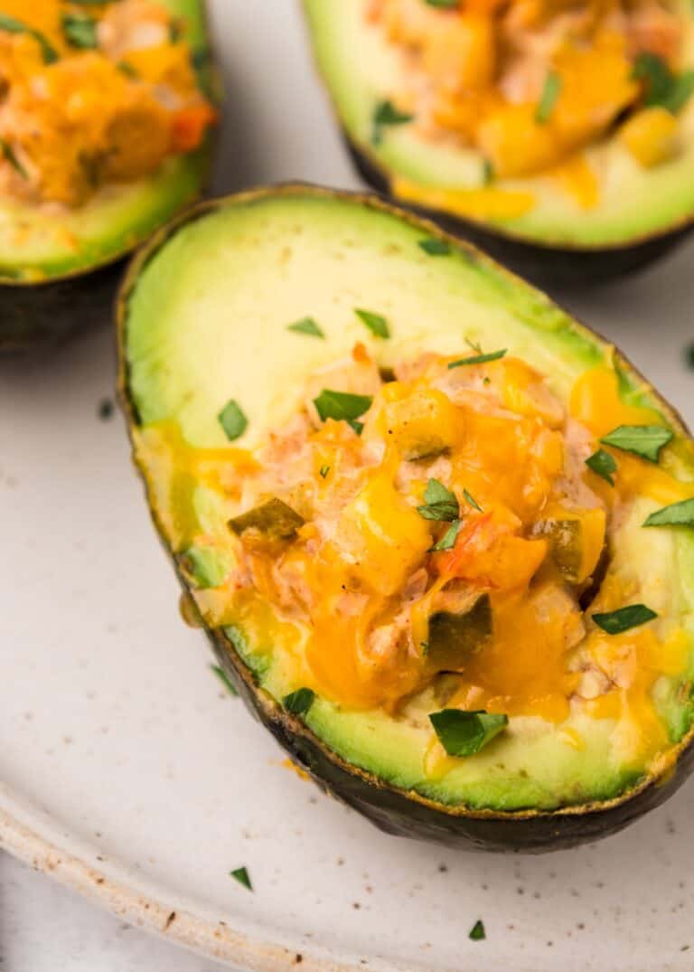 Avocado Tuna Melt | Living Chirpy