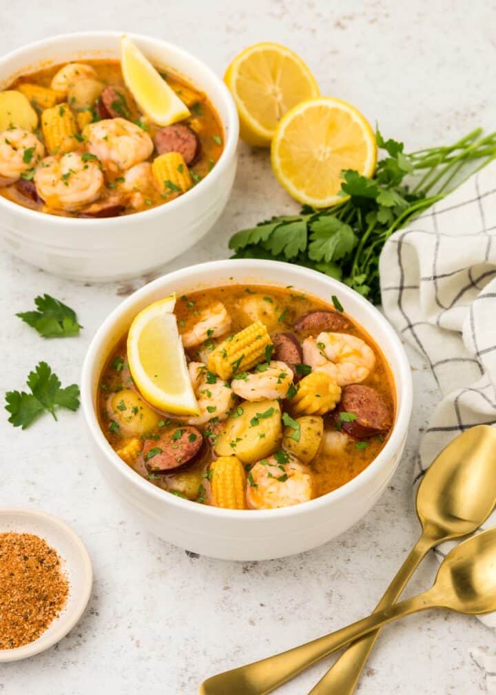 Shrimp Boil Soup | Living Chirpy