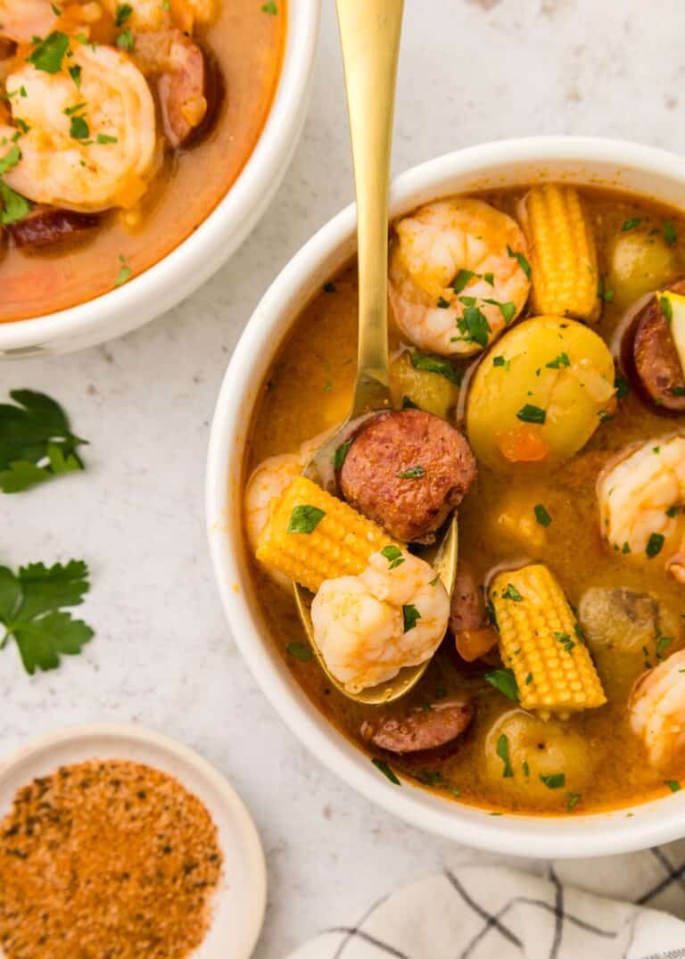 Shrimp Boil Soup | Living Chirpy