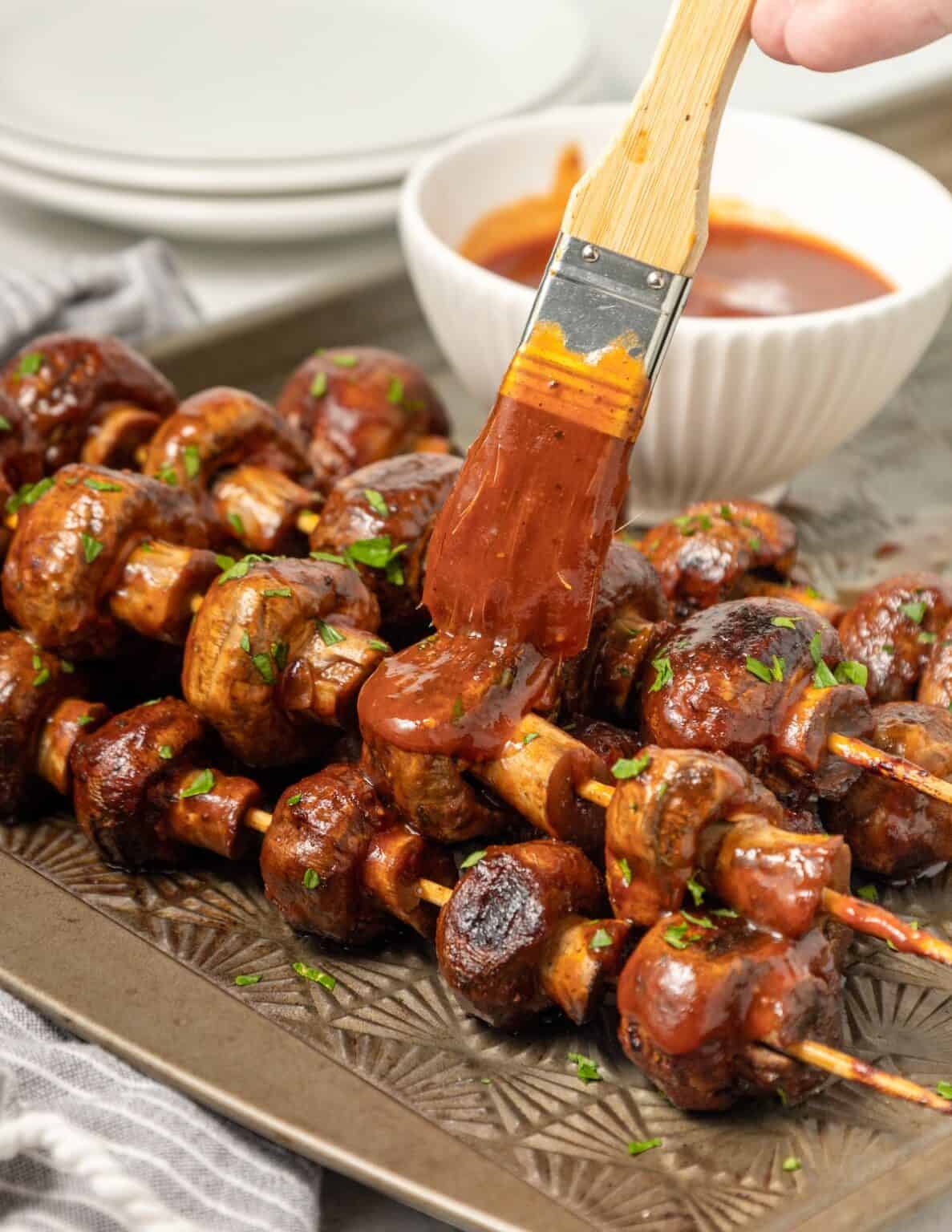 BBQ Mushrooms | Living Chirpy