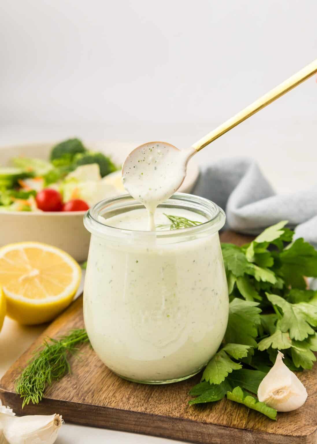 Homemade Ranch Dressing | Living Chirpy