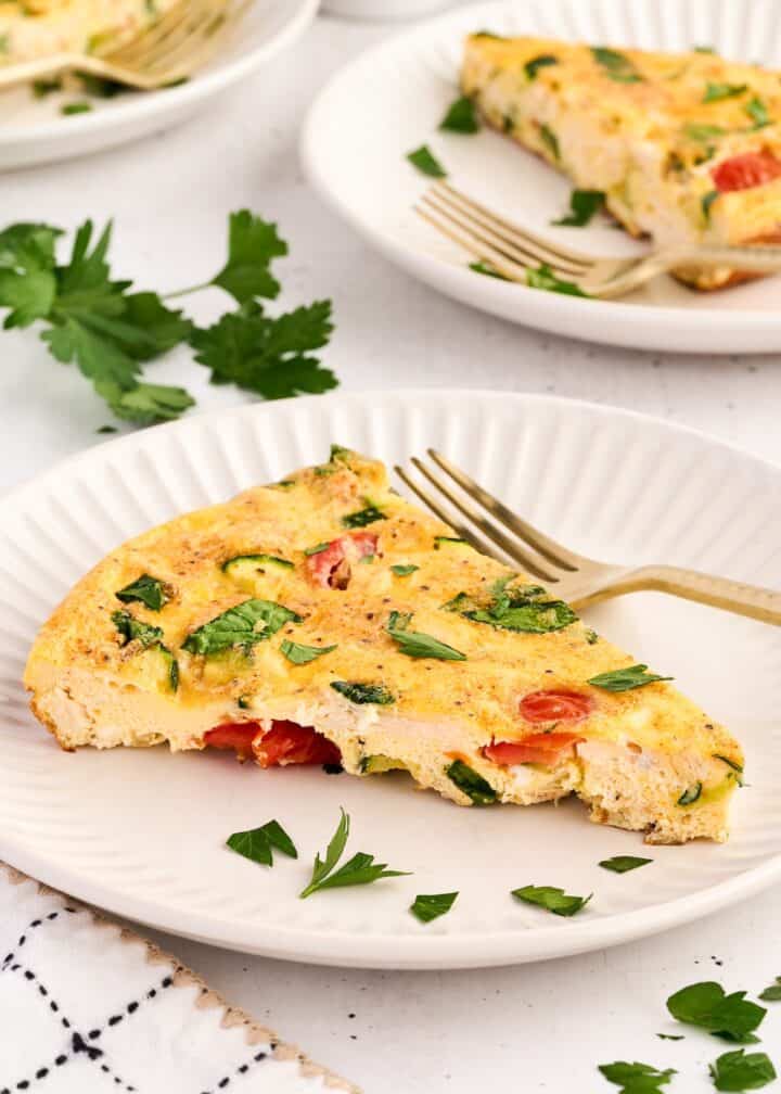 Chicken Frittata | Living Chirpy