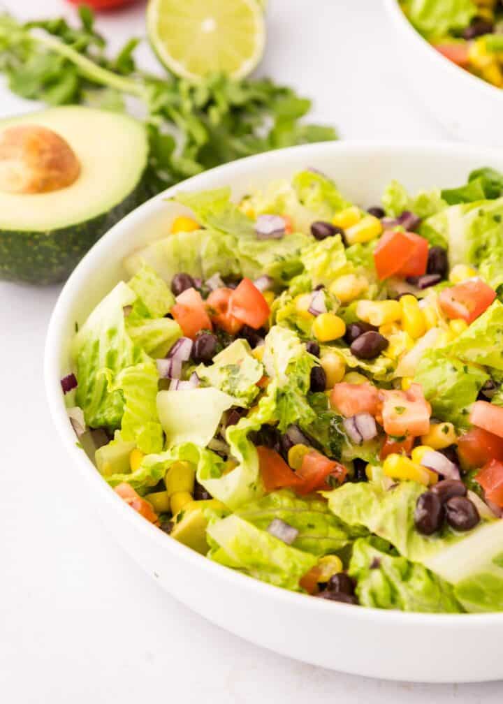 Chopped Mexican Salad | Living Chirpy