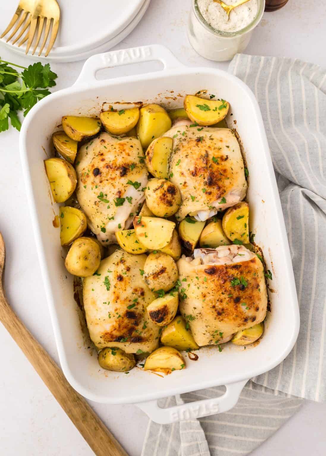 Baked Swiss Chicken | Living Chirpy