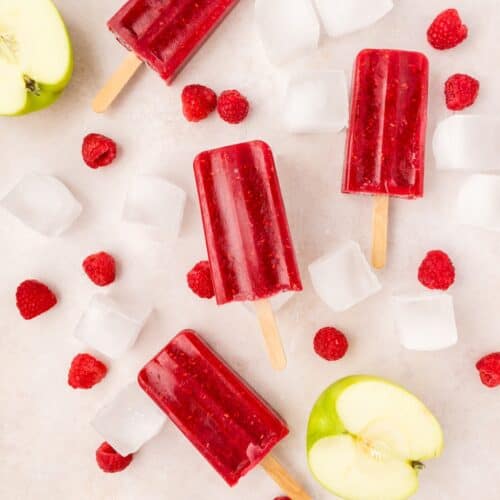 Raspberry Popsicles | Living Chirpy