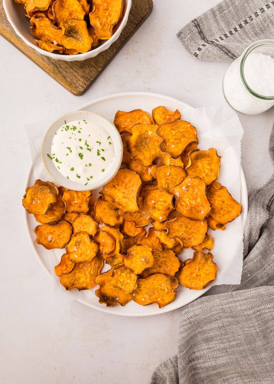 Sweet Potato Chips | Living Chirpy