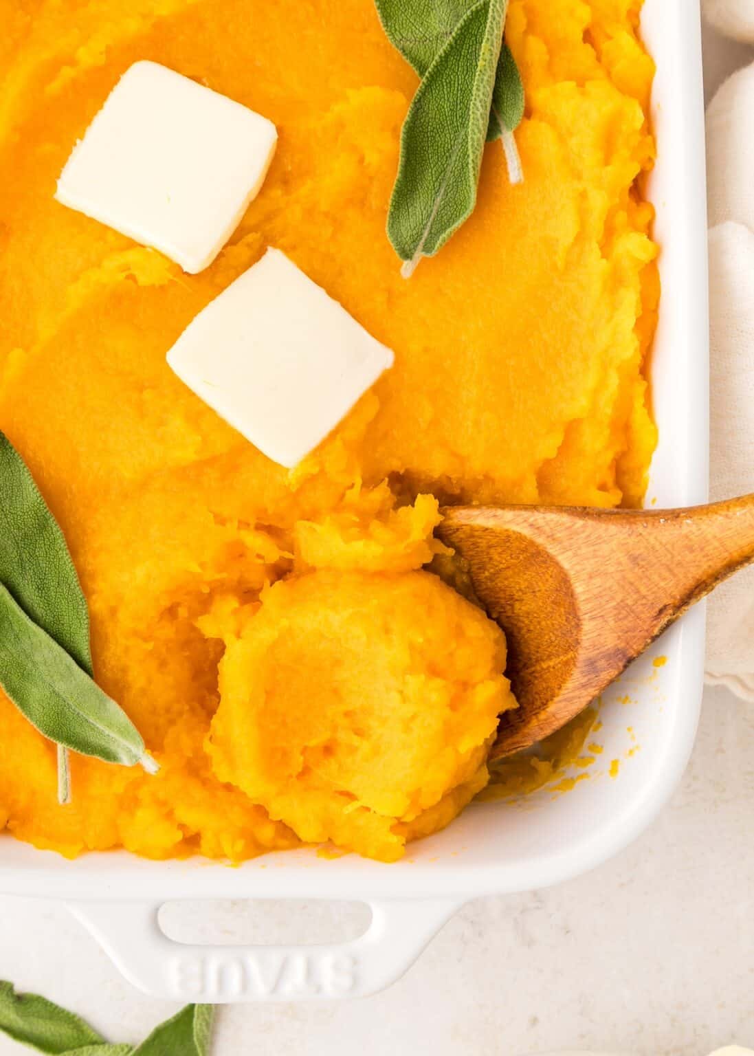 Mashed Butternut Squash | Living Chirpy