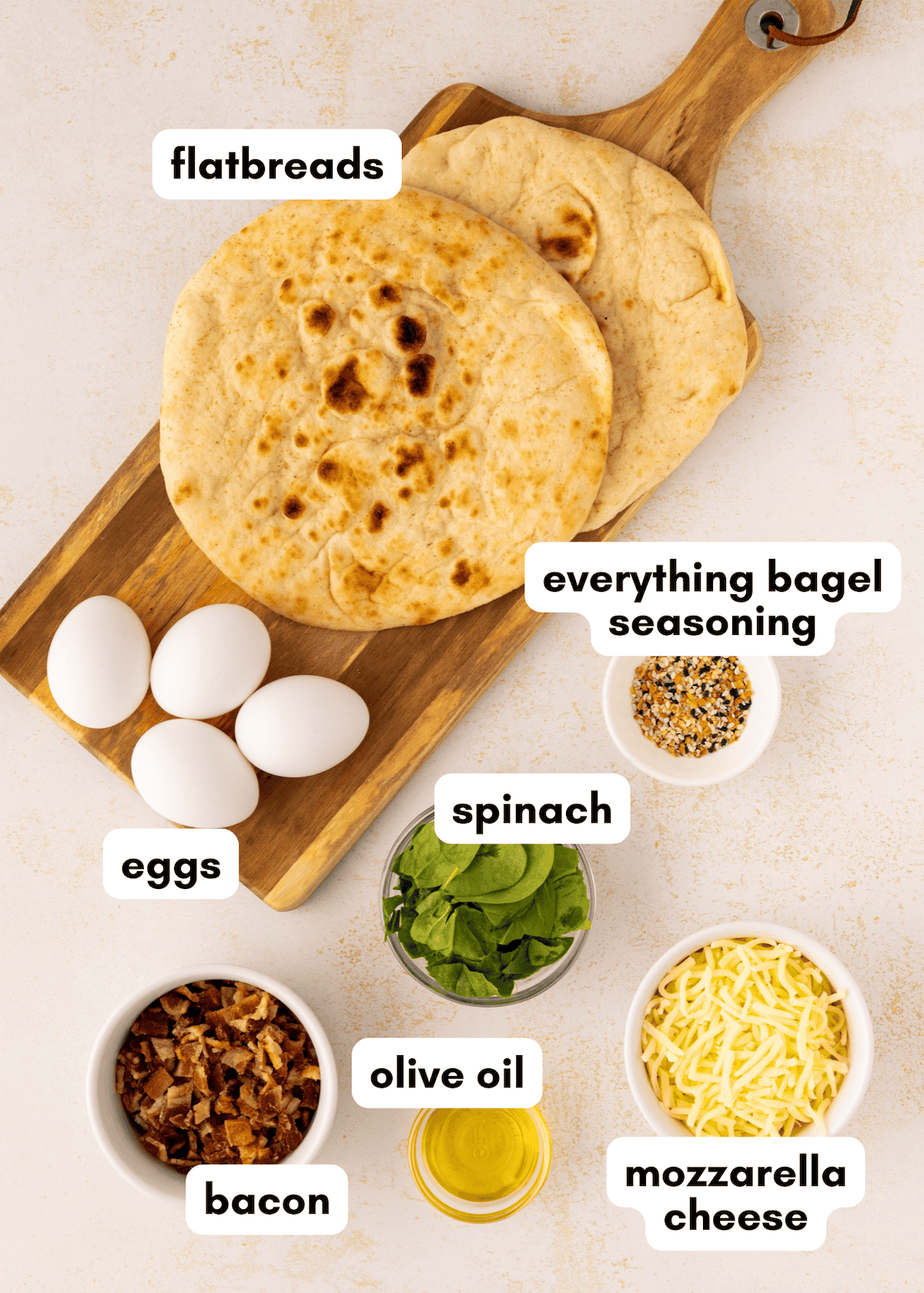 Breakfast Flatbread | Living Chirpy