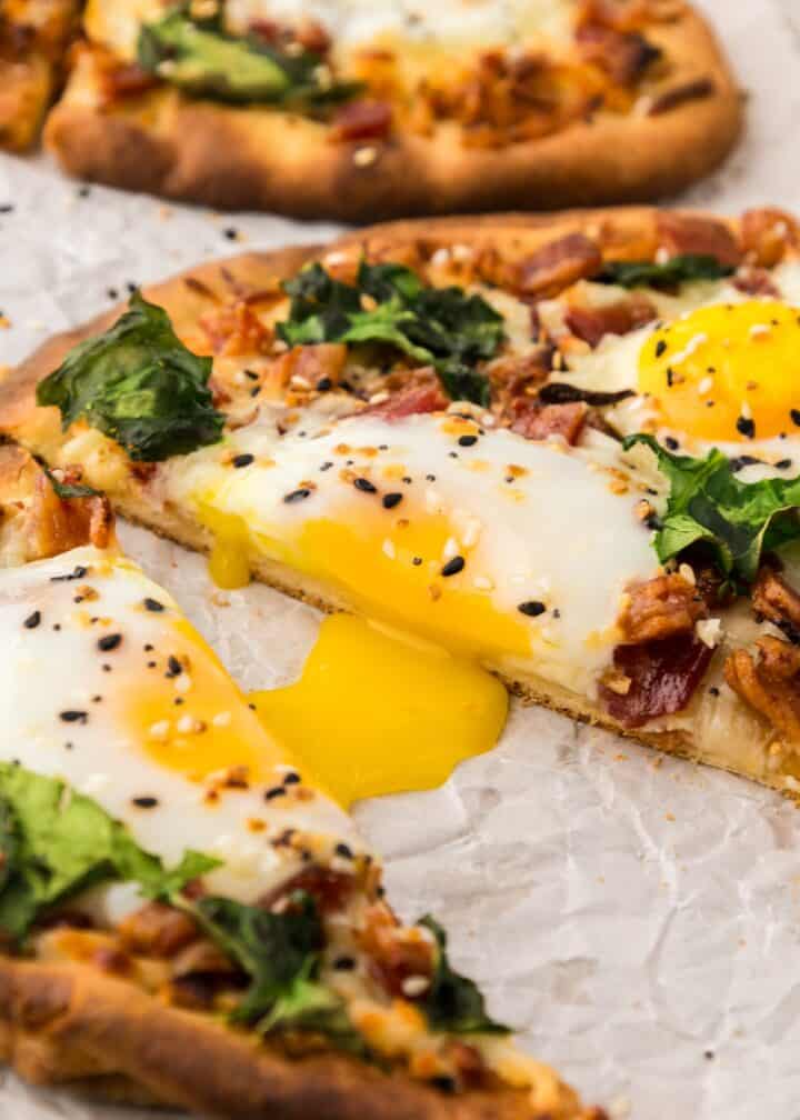 Breakfast Flatbread | Living Chirpy