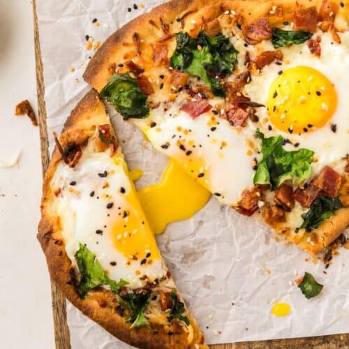 Breakfast Flatbread | Living Chirpy