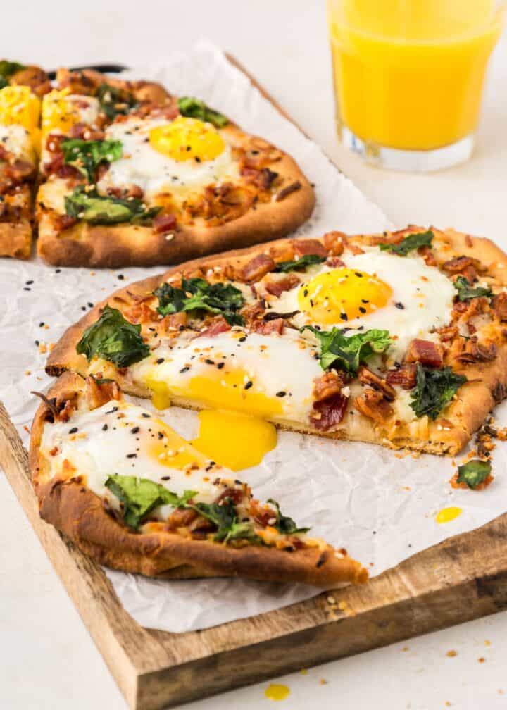 Breakfast Flatbread | Living Chirpy