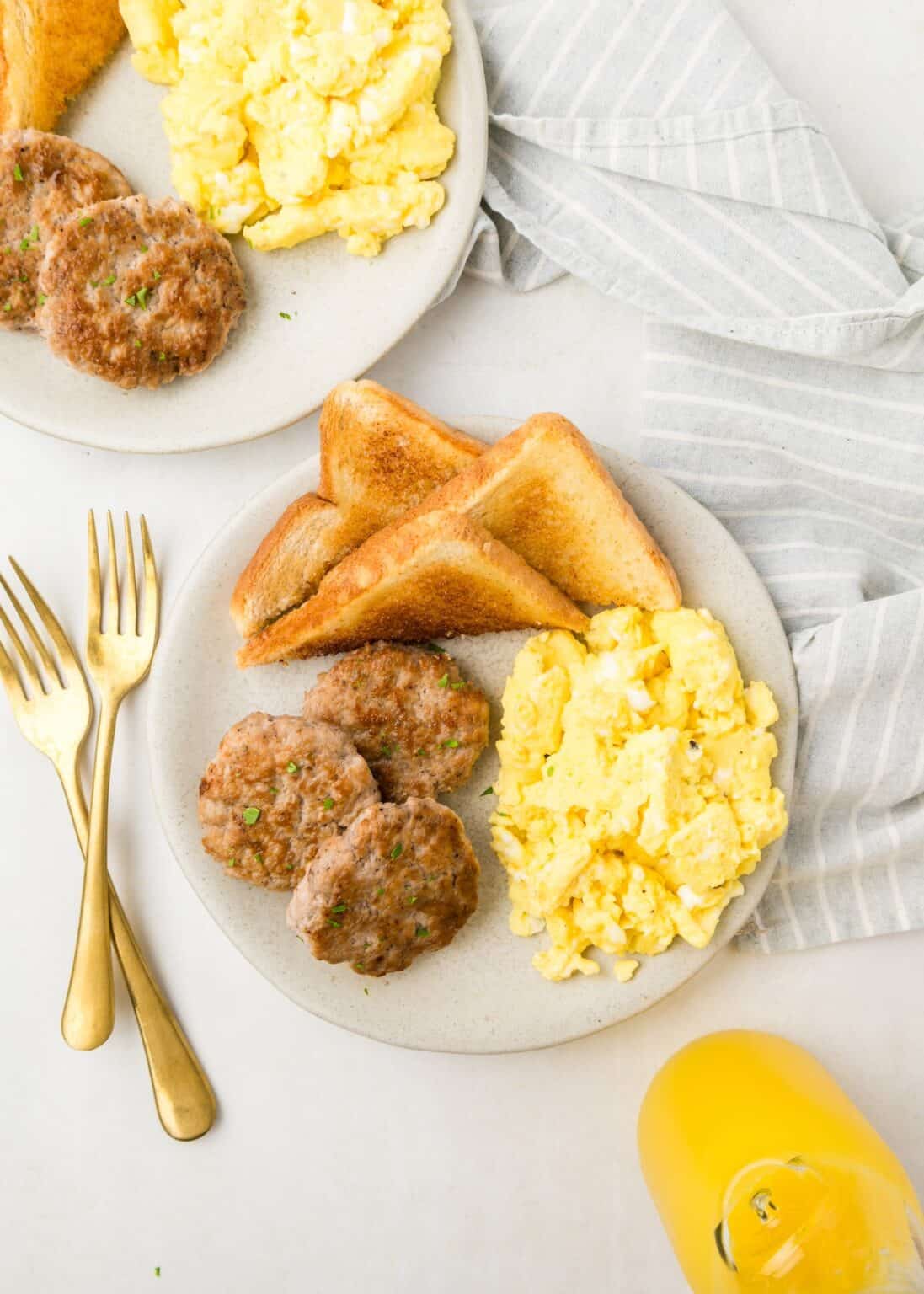 Turkey Breakfast Sausage | Living Chirpy
