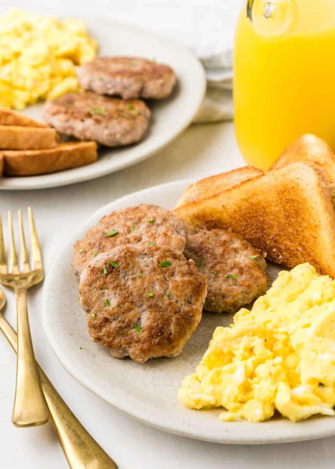 Turkey Breakfast Sausage | Living Chirpy
