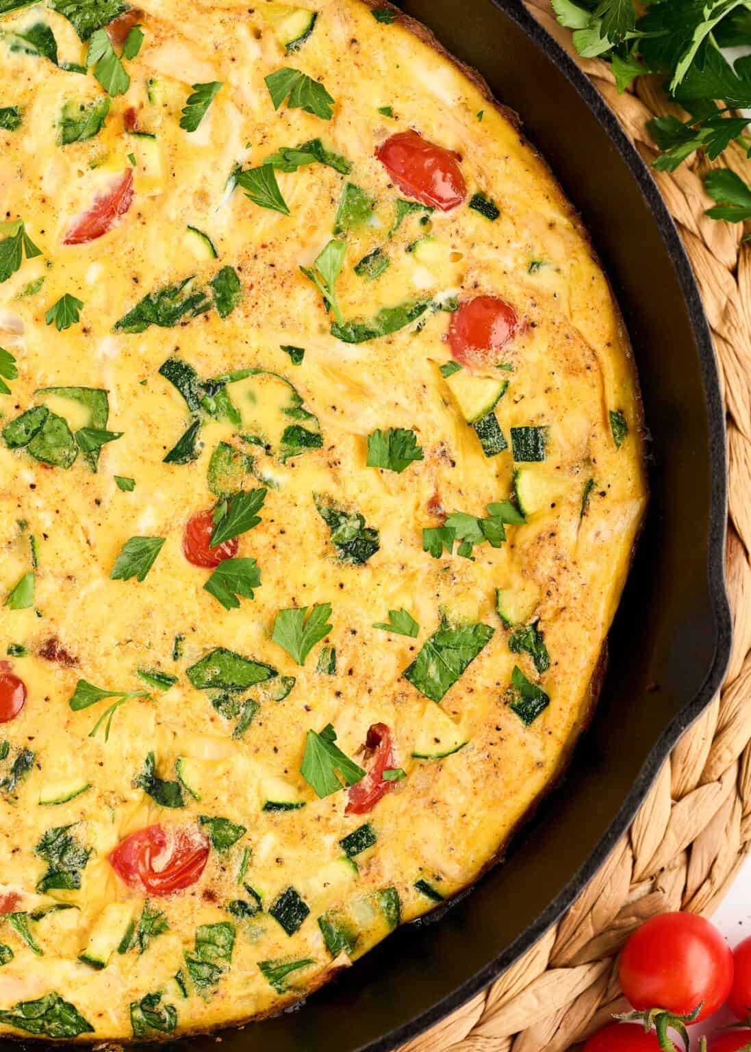 Chicken Frittata | Living Chirpy