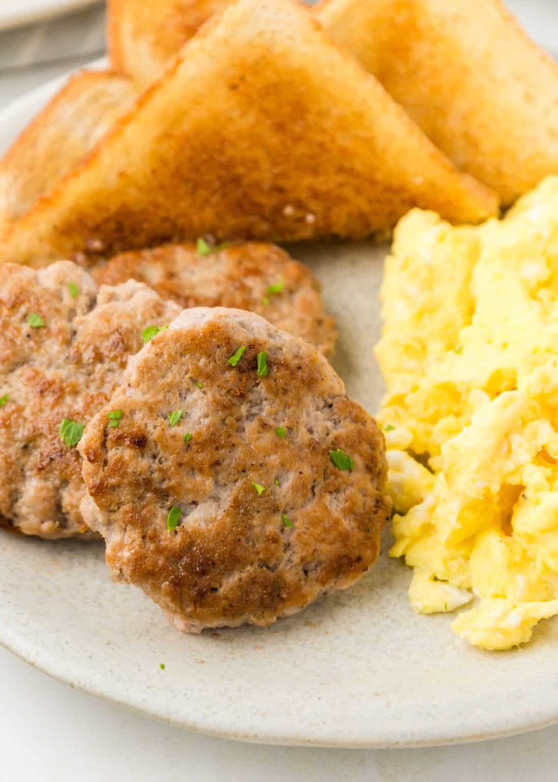 Turkey Breakfast Sausage | Living Chirpy