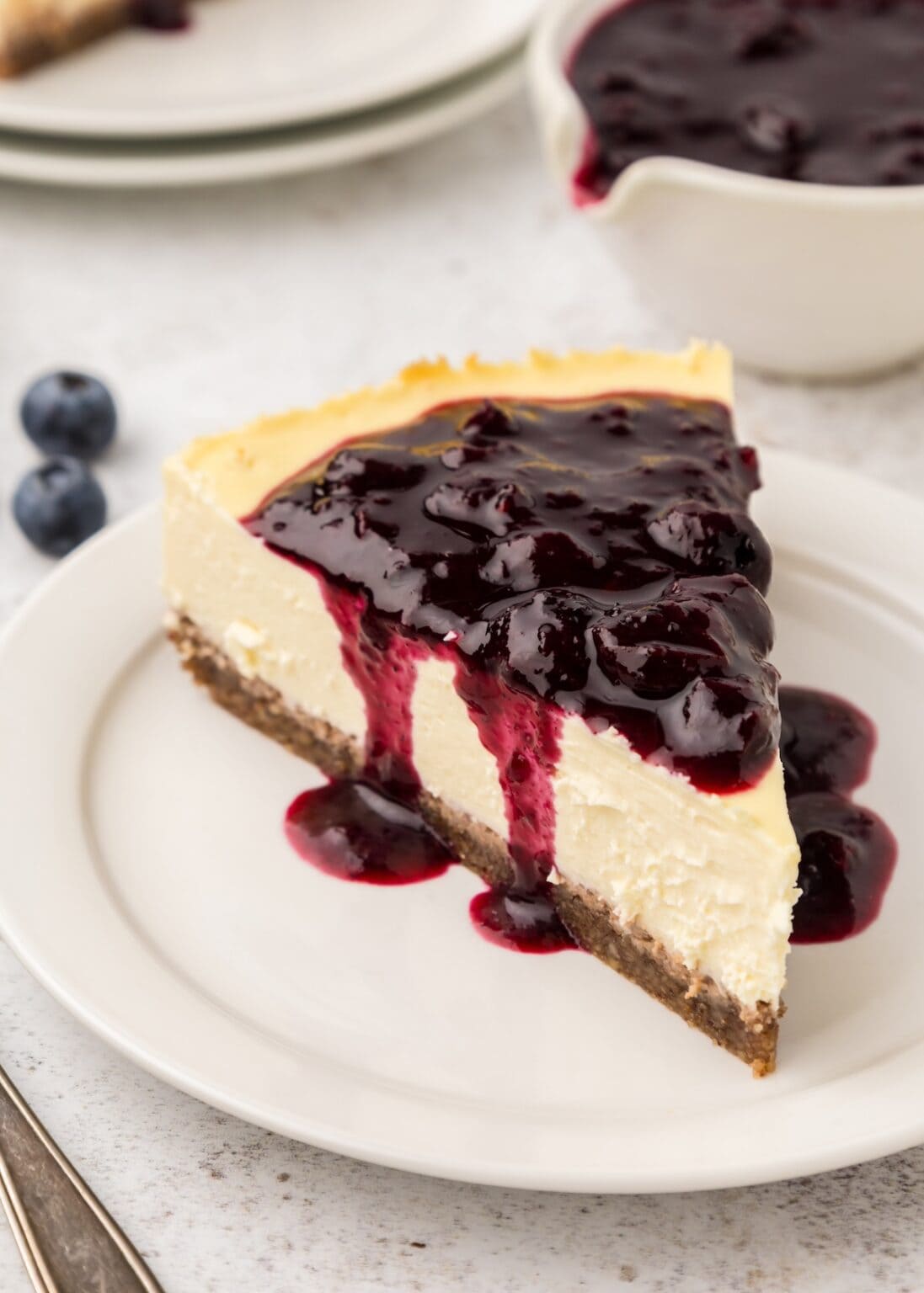 Healthy Cheesecake | Living Chirpy