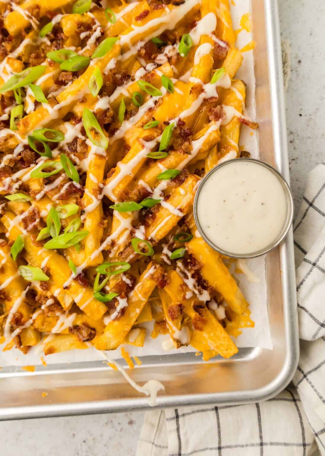 Loaded Cheese Fries | Living Chirpy