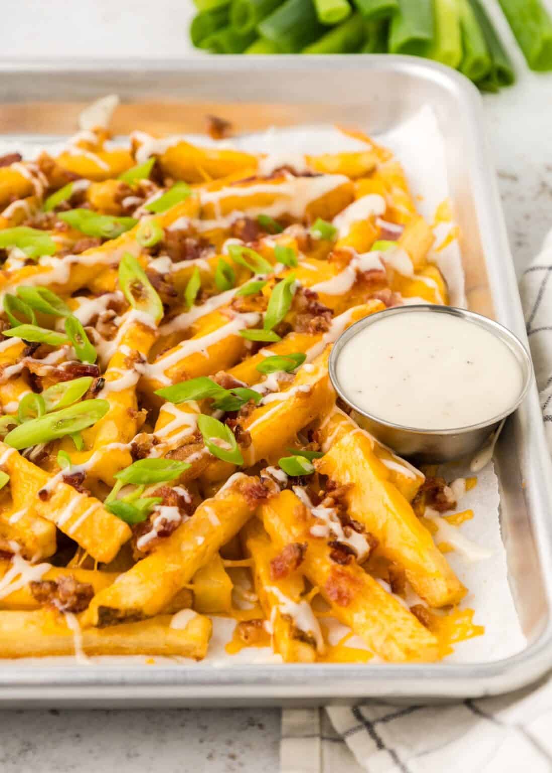 Loaded Cheese Fries | Living Chirpy