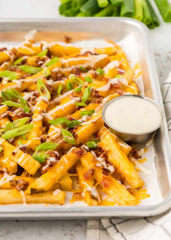 Loaded Cheese Fries | Living Chirpy