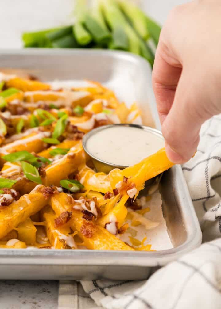 Loaded Cheese Fries | Living Chirpy