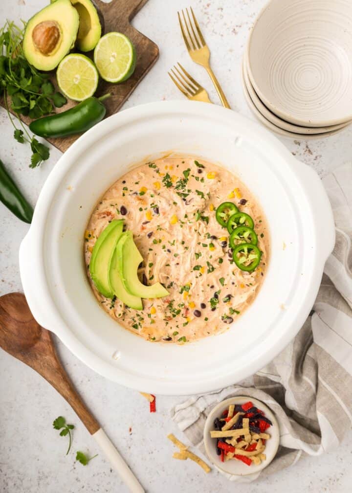 Crockpot White Chicken Chili | Living Chirpy