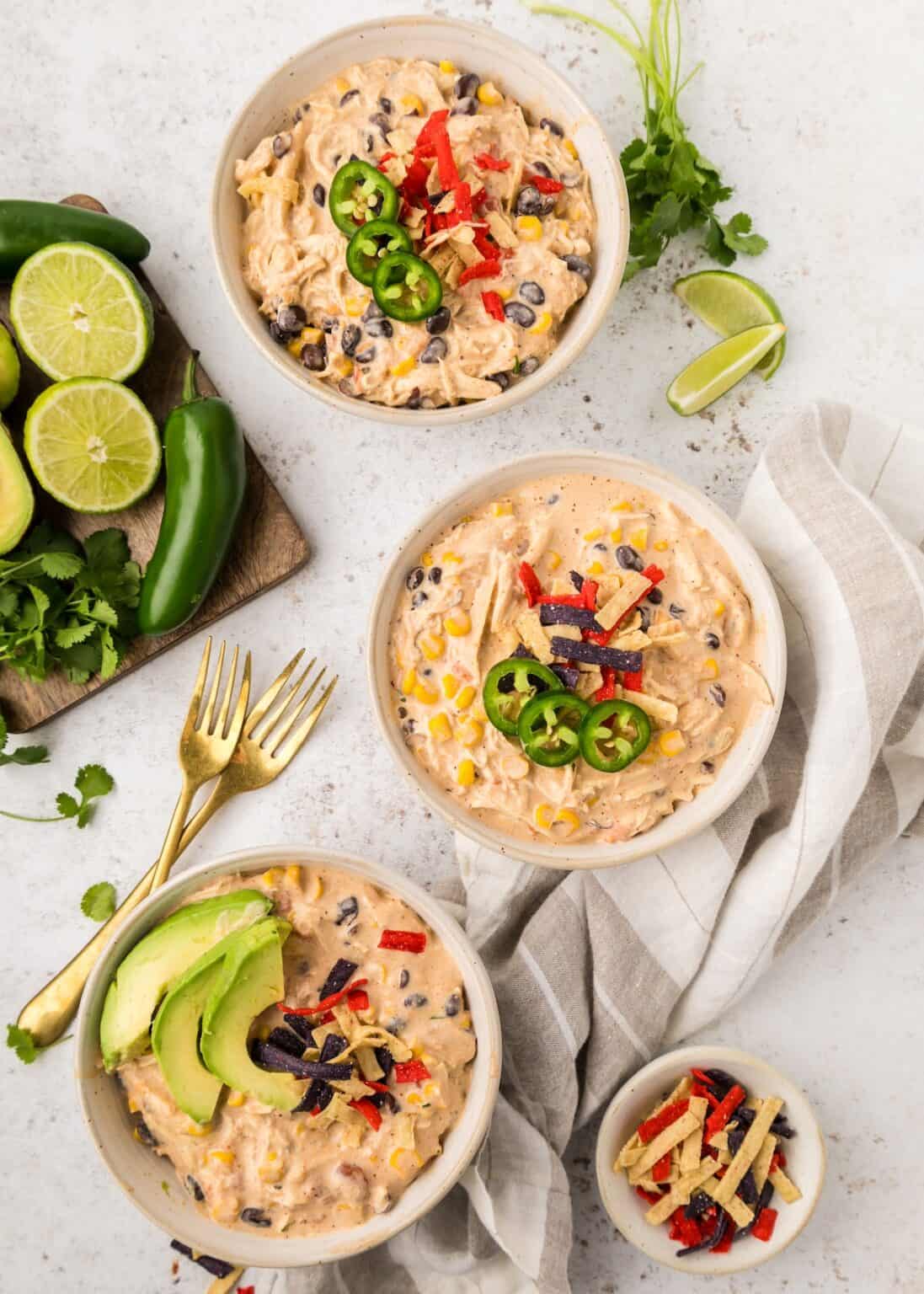 Crockpot White Chicken Chili | Living Chirpy