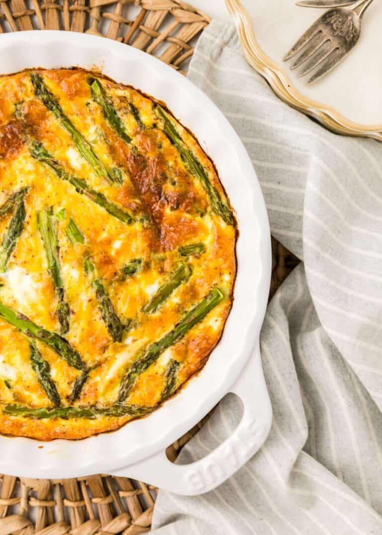 Crustless Chicken Quiche | Living Chirpy