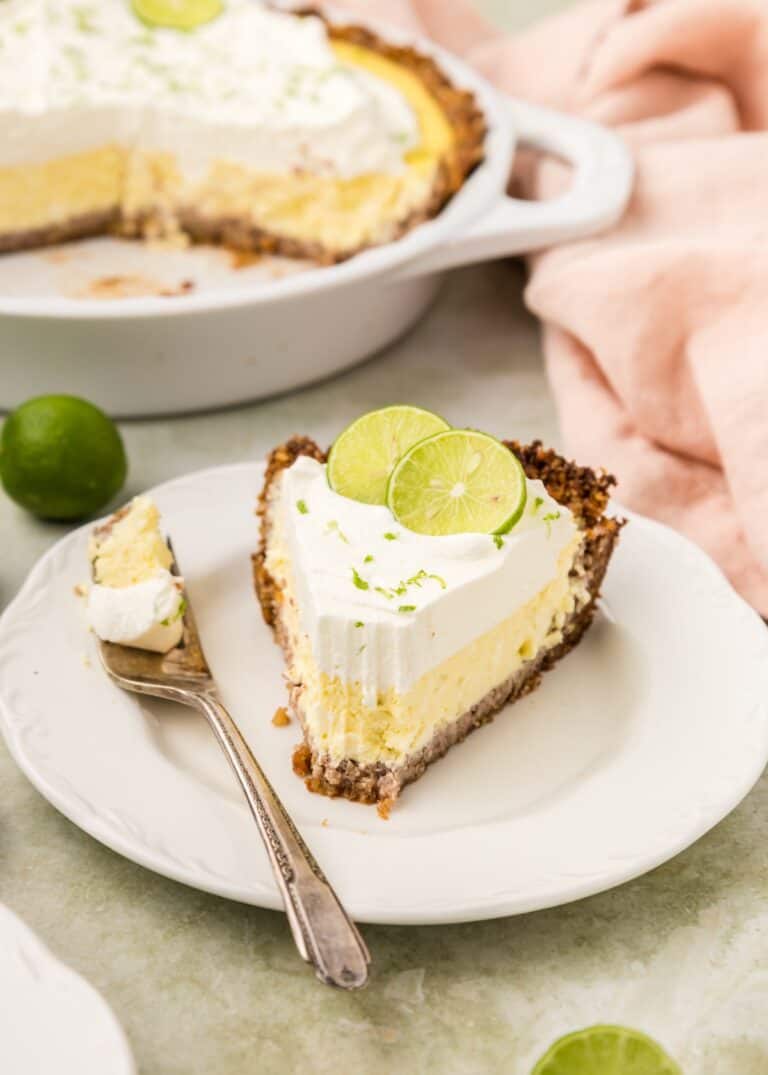 Healthy Key Lime Pie | Living Chirpy