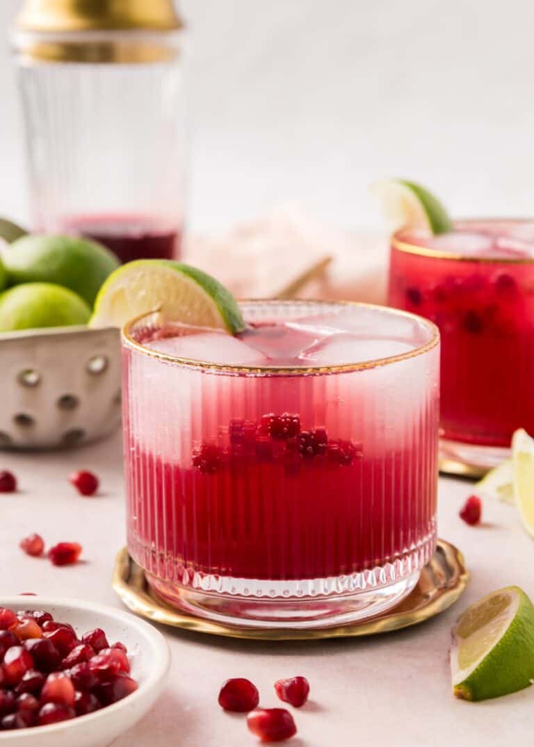 Pomegranate Mocktail | Living Chirpy