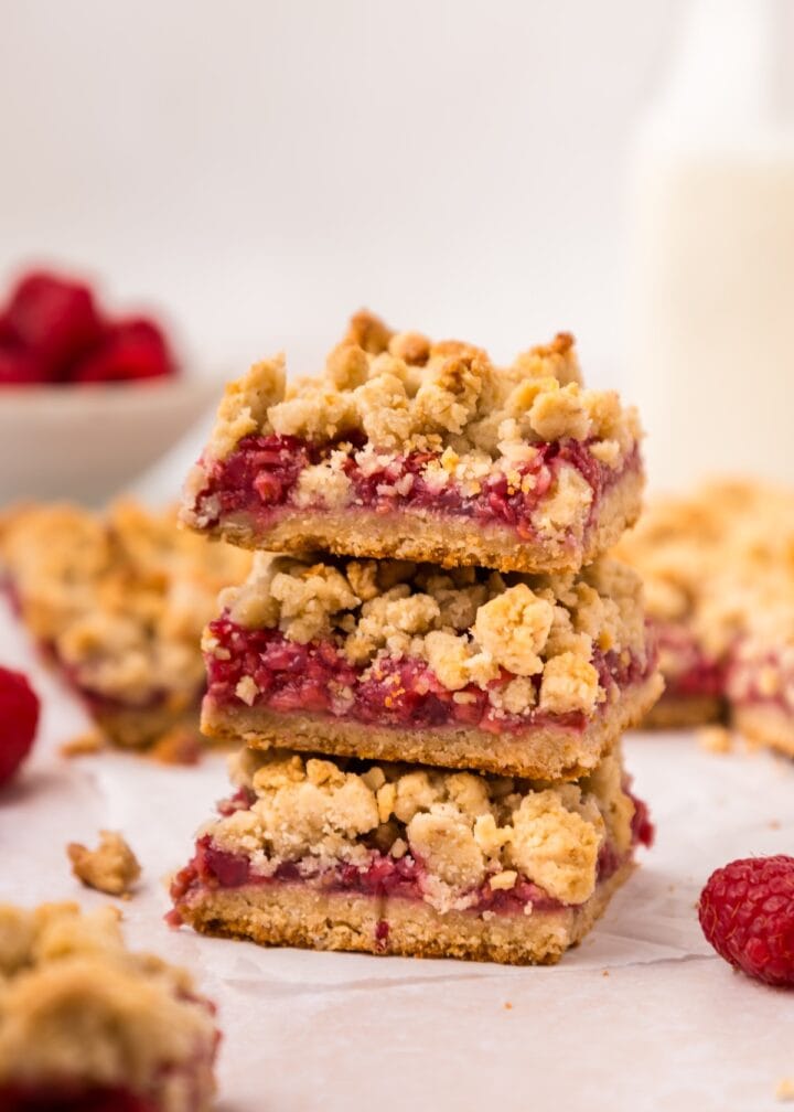 Raspberry Bars | Living Chirpy