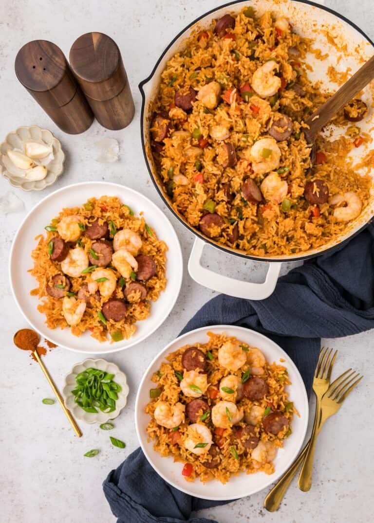 Shrimp Dirty Rice | Living Chirpy
