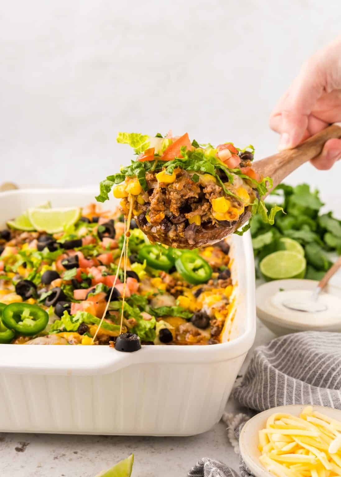 Taco Casserole | Living Chirpy