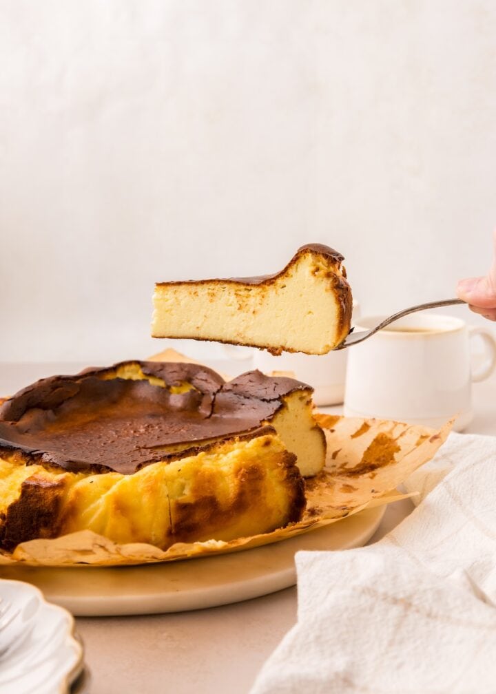 Basque Cheesecake | Living Chirpy
