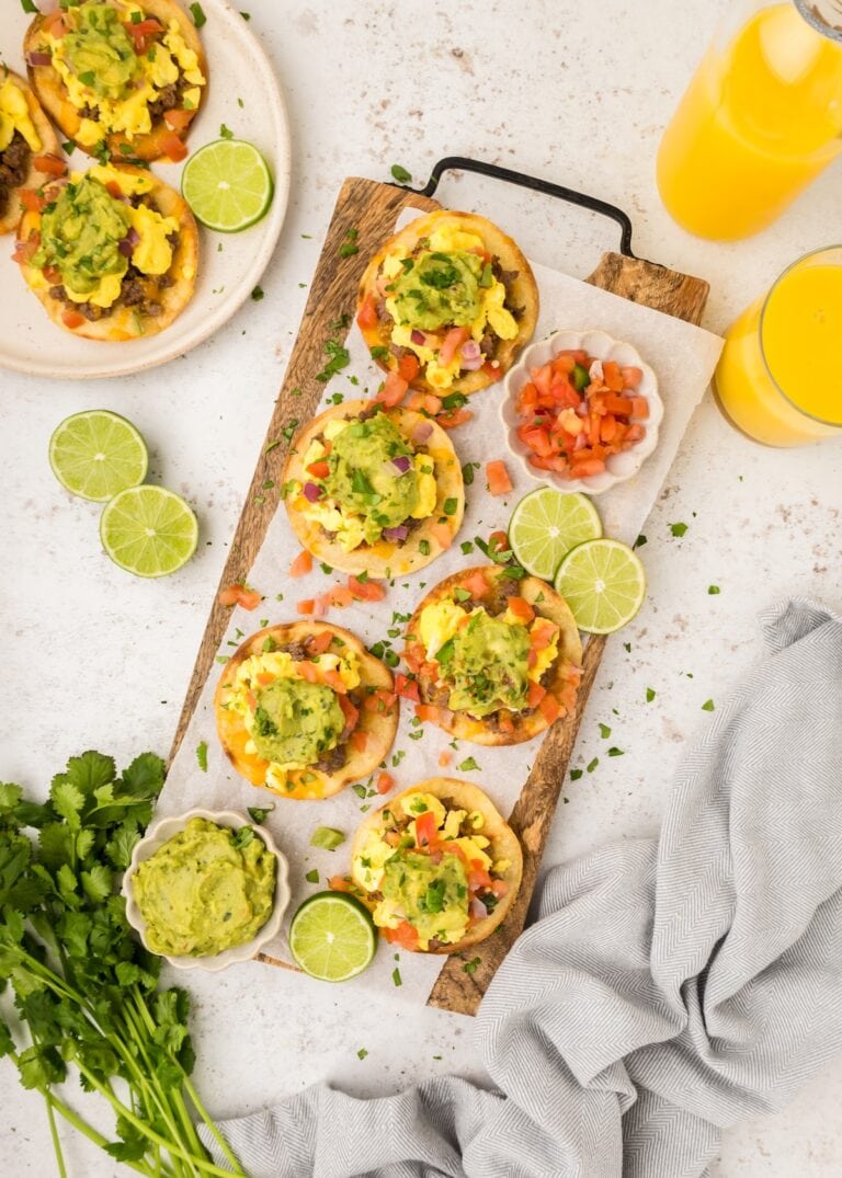 Breakfast Tostadas | Living Chirpy