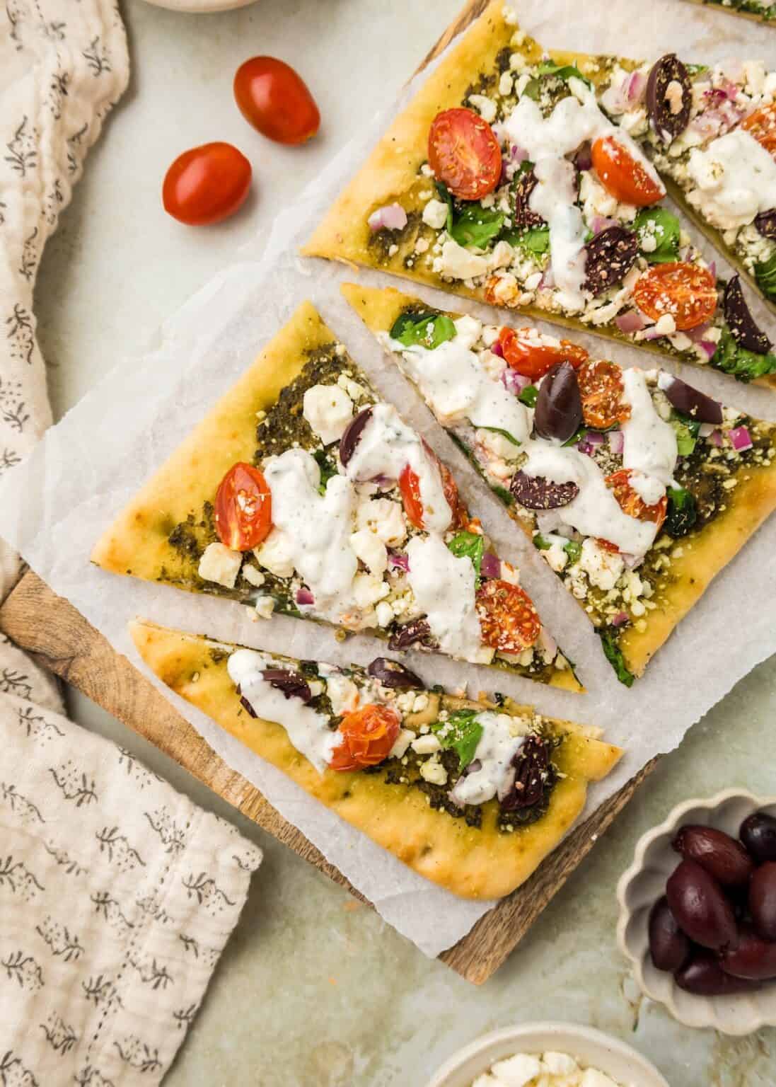 Greek Flatbreads | Living Chirpy