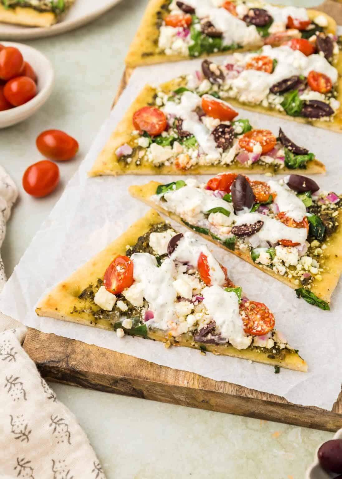 Greek Flatbreads | Living Chirpy