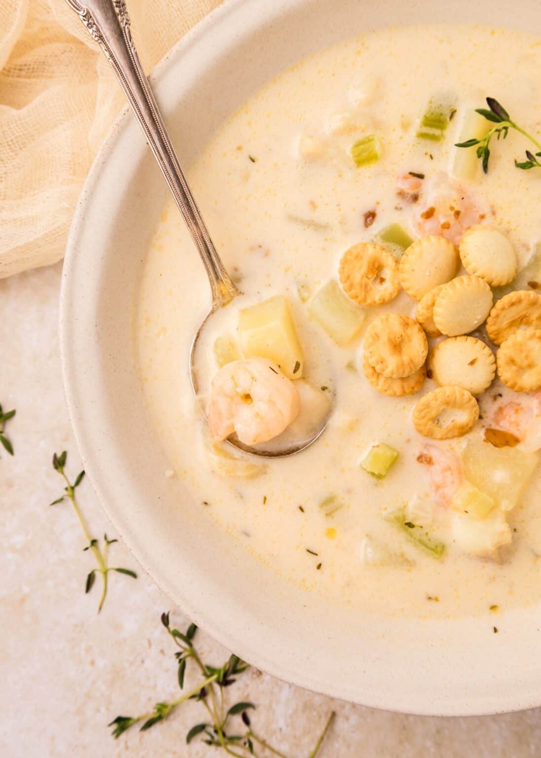 Seafood Chowder | Living Chirpy