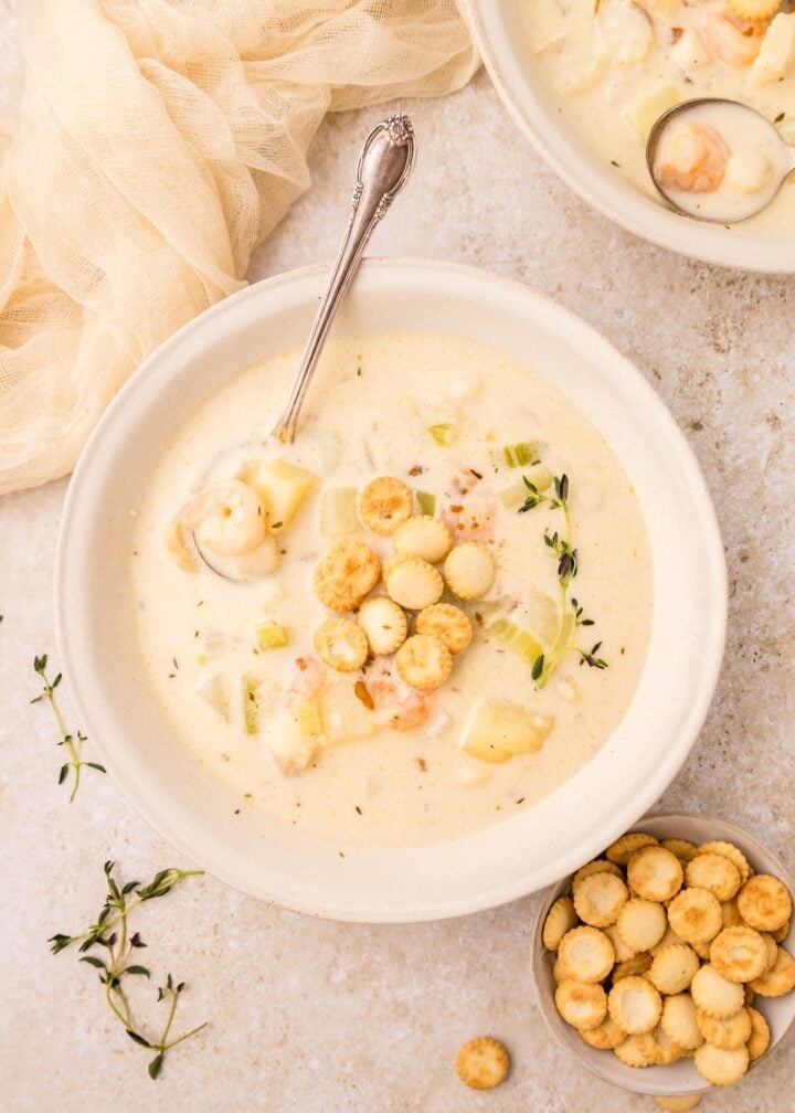 Seafood Chowder | Living Chirpy