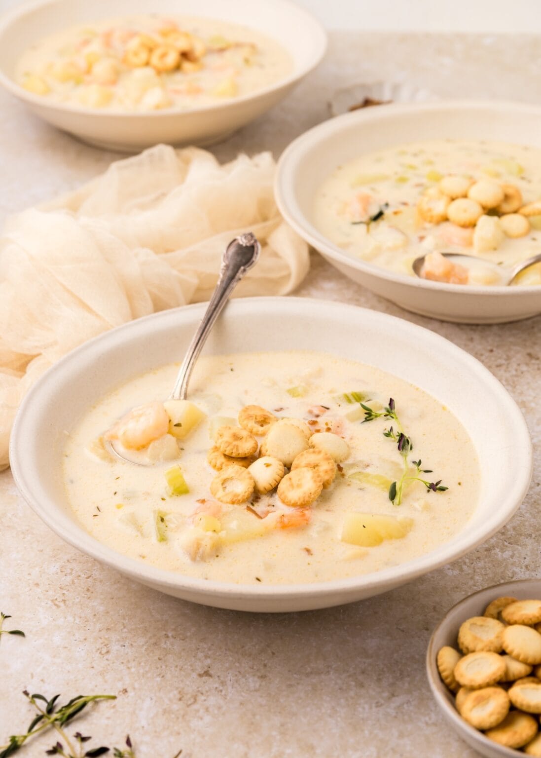 Seafood Chowder | Living Chirpy