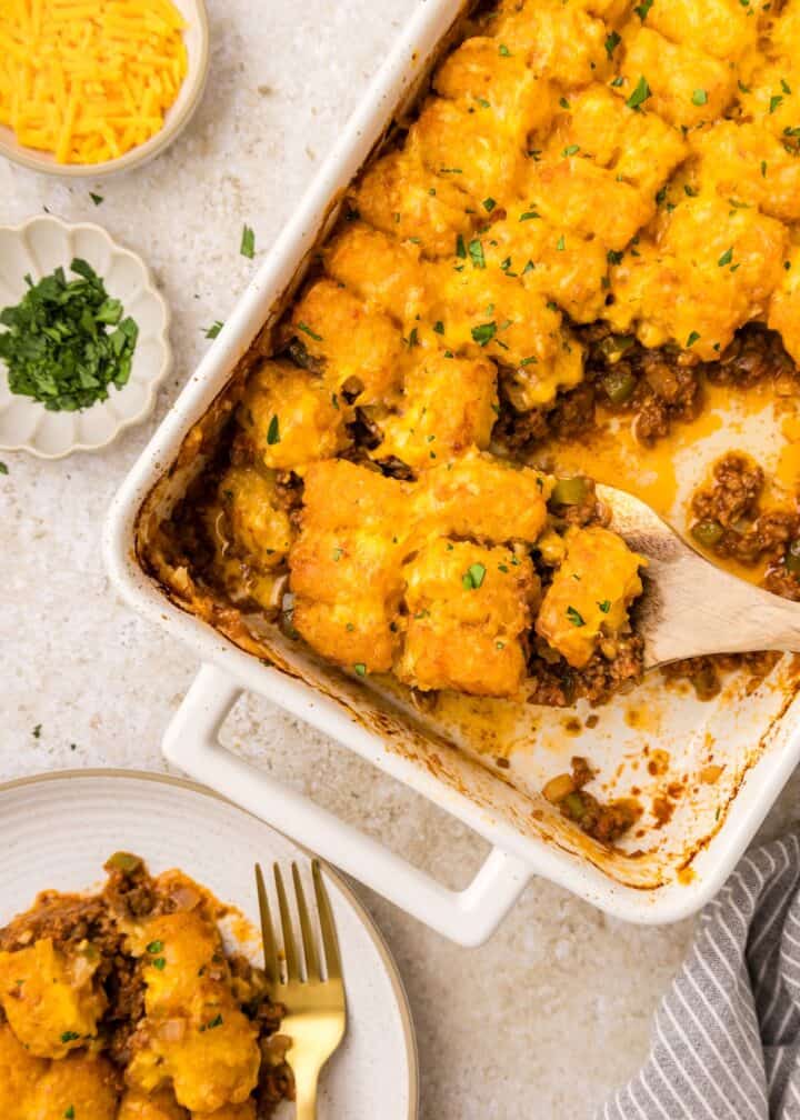 Sloppy Joe Casserole | Living Chirpy