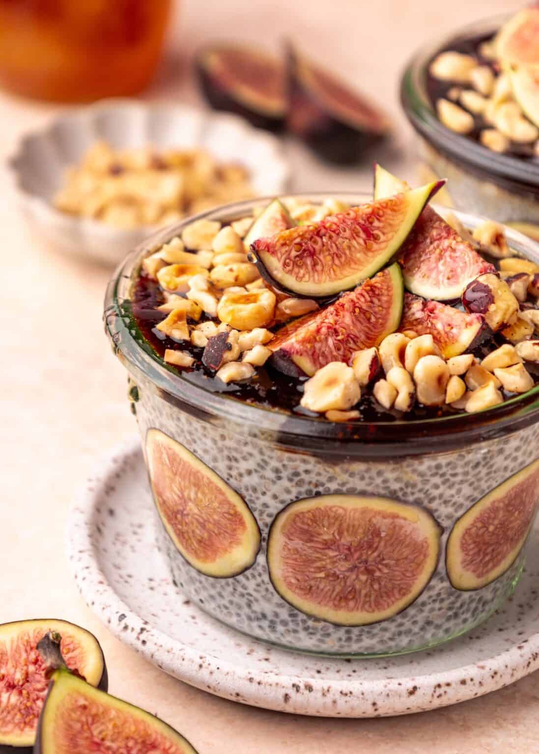 Fig Chia Pudding | Living Chirpy