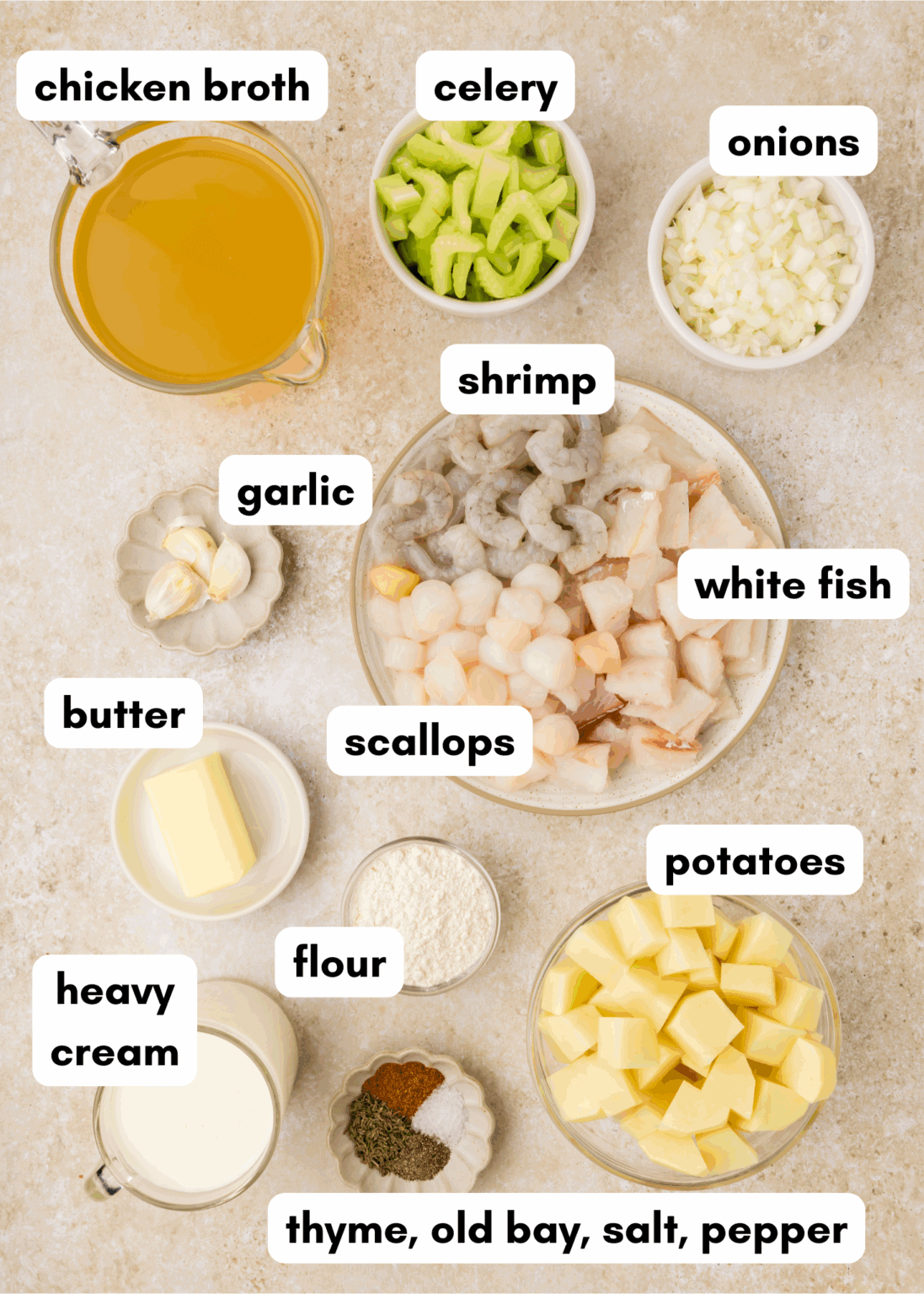 Seafood Chowder | Living Chirpy