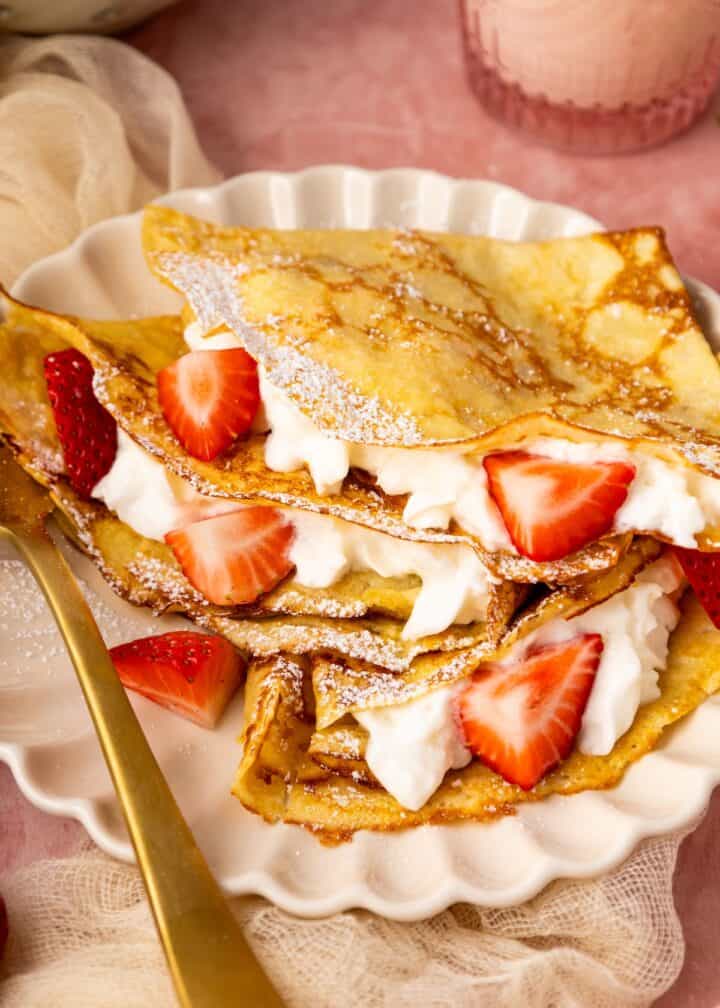 Almond Flour Crêpes | Living Chirpy