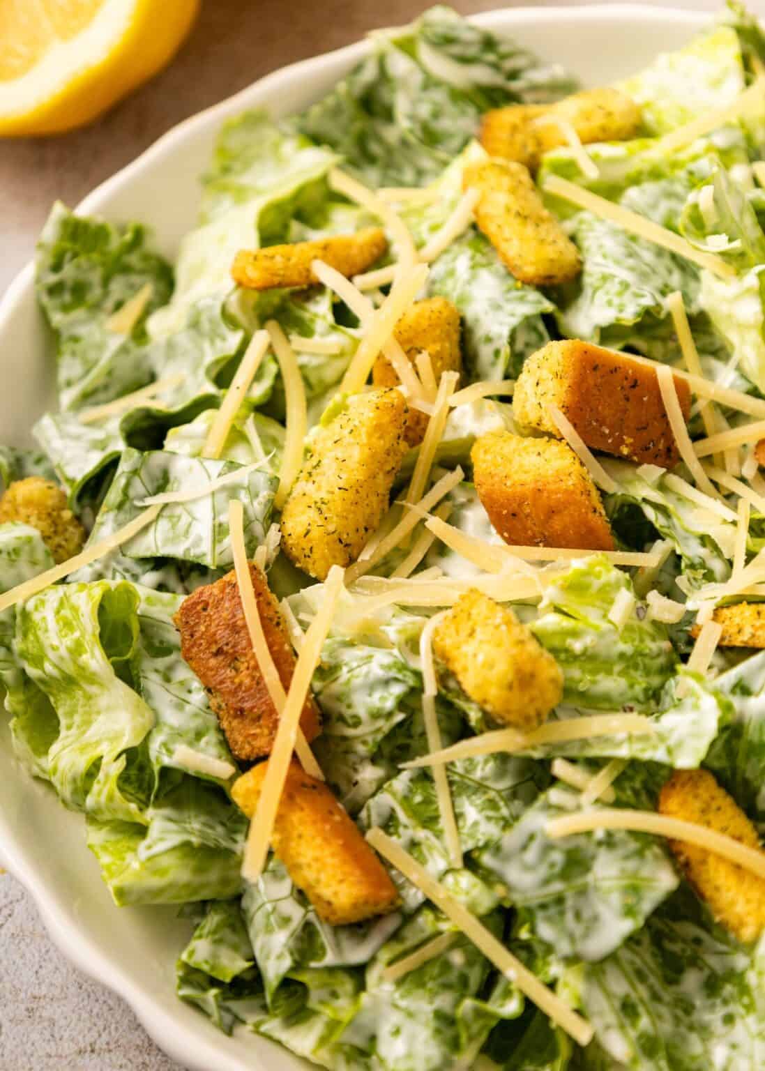 Caesar Dressing | Living Chirpy
