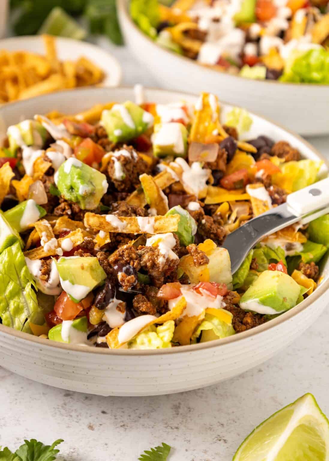 Taco Salad | Living Chirpy