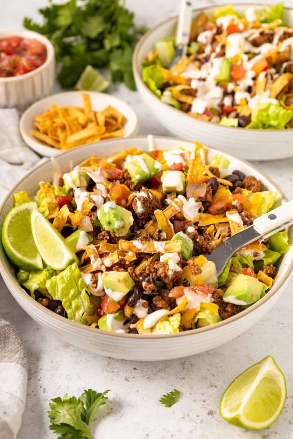 Taco Salad | Living Chirpy