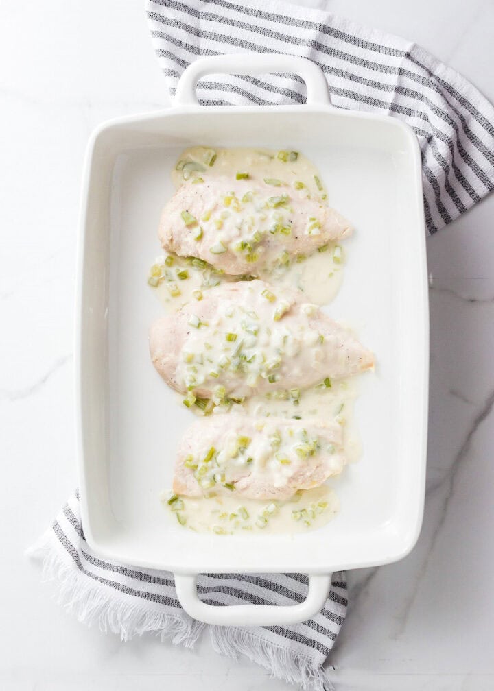 Baked Swiss Chicken | Living Chirpy