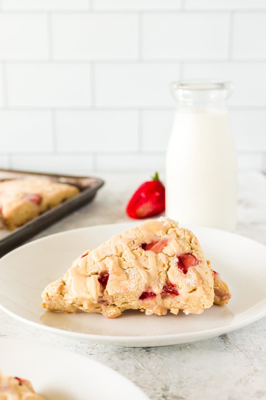 Gluten-Free Strawberry Scones | Living Chirpy